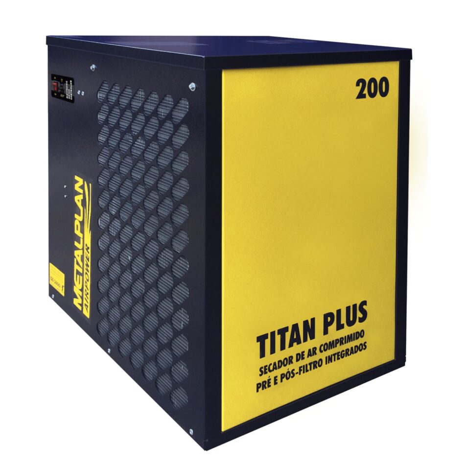 Secador de Ar por Refrigeração Titan Plus 200 Metalplan